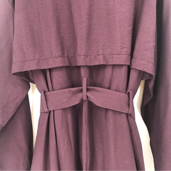 Leith | Jackets & Coats | Leith Open Front Duster Jacket Plum Purple ...